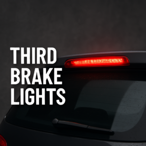 Third brake lights can make your car safer. Buy them now!