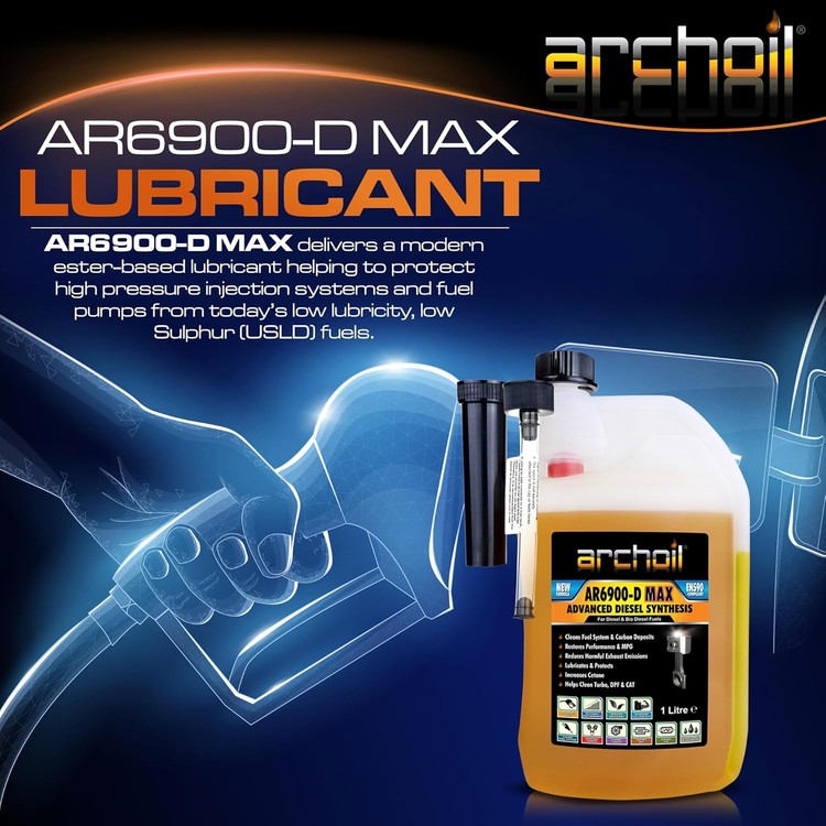 Archoil AR6900-D Max Diesel Additive 1L - Injector & DPF Cleaner