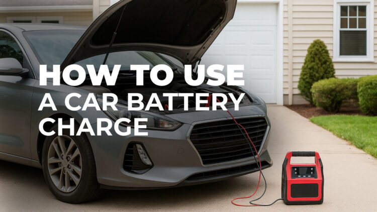 How to Use a Car Battery Charger Safely & Effectively