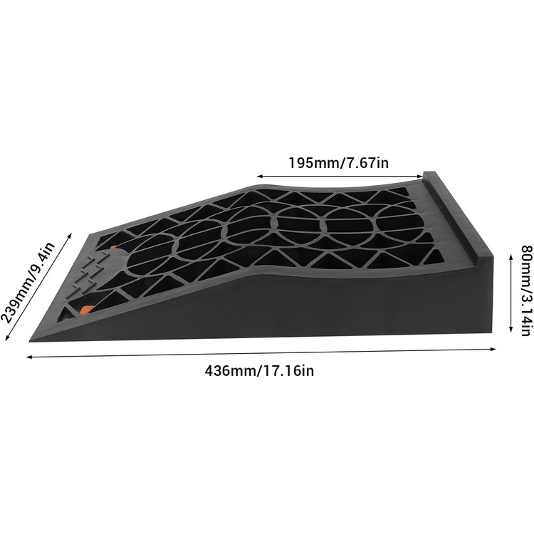 Karlak Car Ramps - Low-Profile 2.44in Lift, 6 Tonne Pair